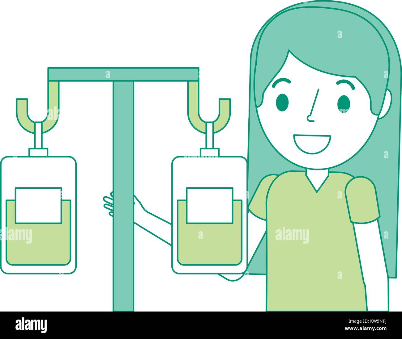 Intravenous drip surgeon Stock Vector Images - Alamy