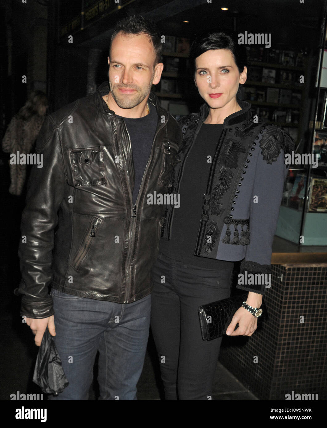 NEW YORK, NY - MARCH 12: Jonny Lee Miller Michele Hicks attends Sony ...