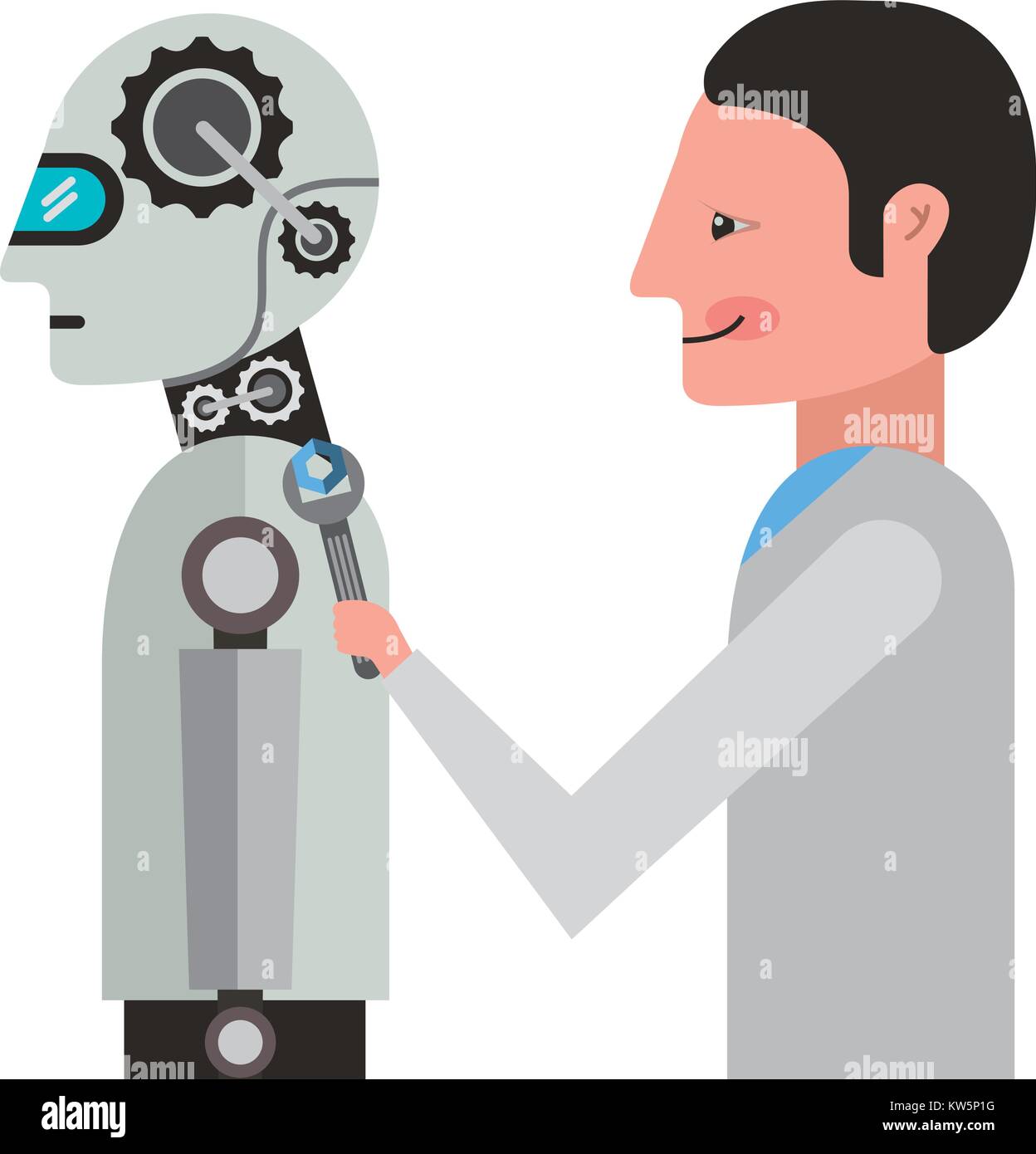 Humanoid model Cut Out Stock Images & Pictures - Alamy