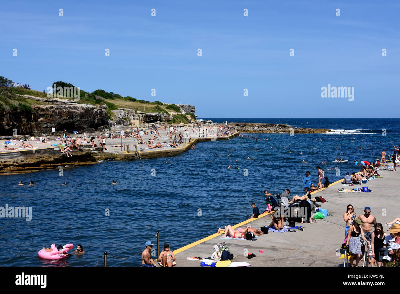 Enterance to Clovelly Bay, Sydney, New South Wales, Australia Stock ...