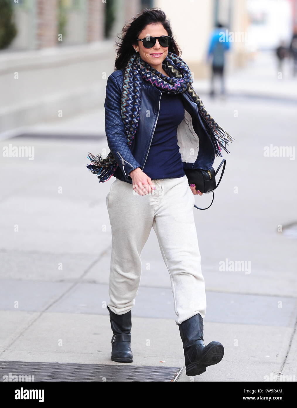 NEW YORK, NY - JANUARY 15: Bethenny Frankel and Bryn Hoppy are seen in ...