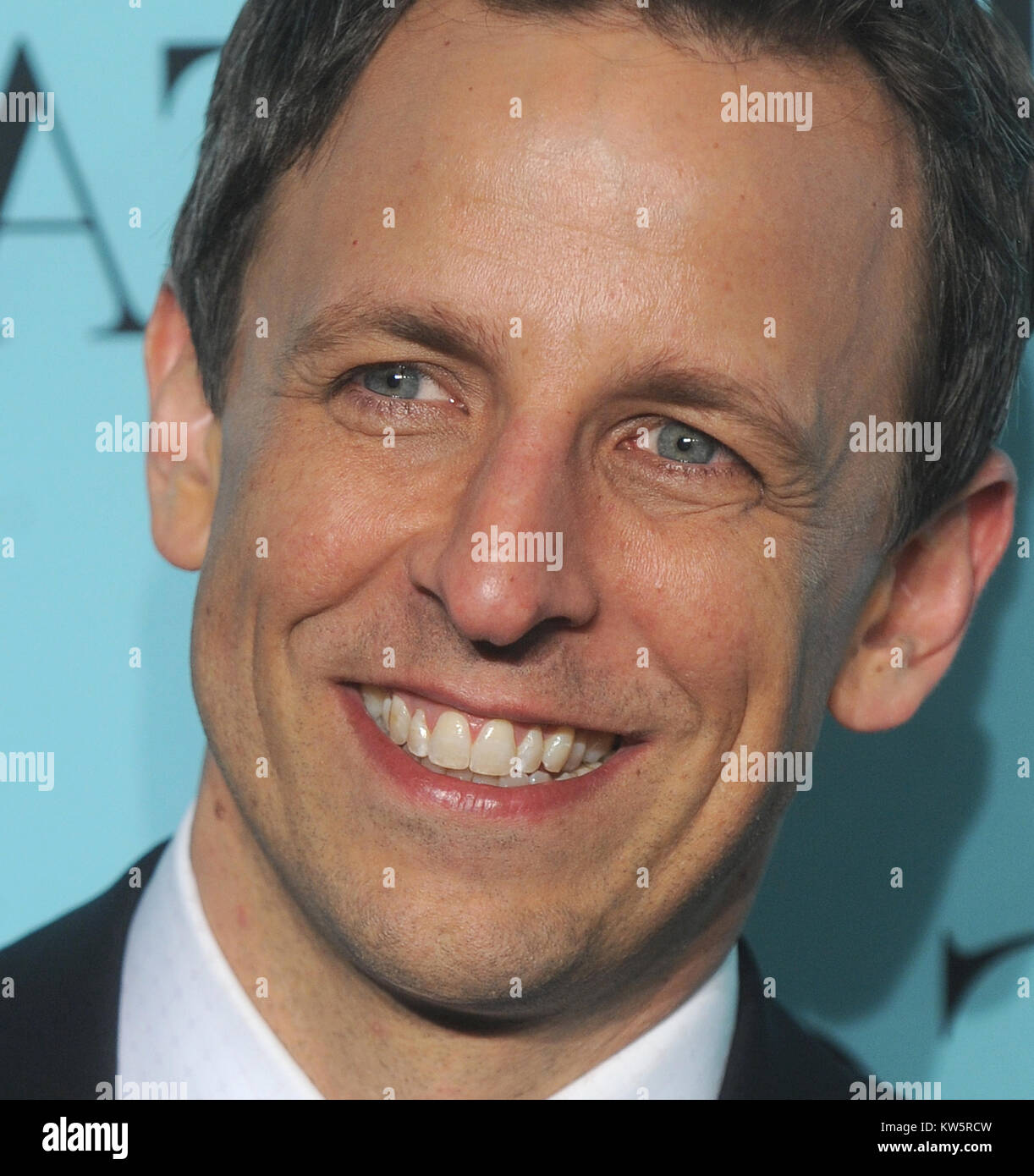 NEW YORK, NY - APRIL 10: Seth Myers attends the 2014 Tiffany's Blue ...