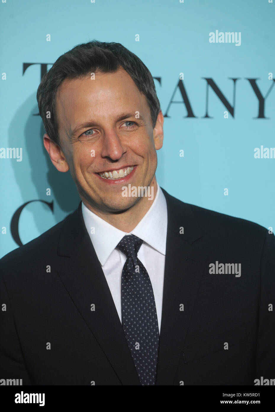 NEW YORK, NY - APRIL 10: Seth Myers attends the 2014 Tiffany's Blue ...