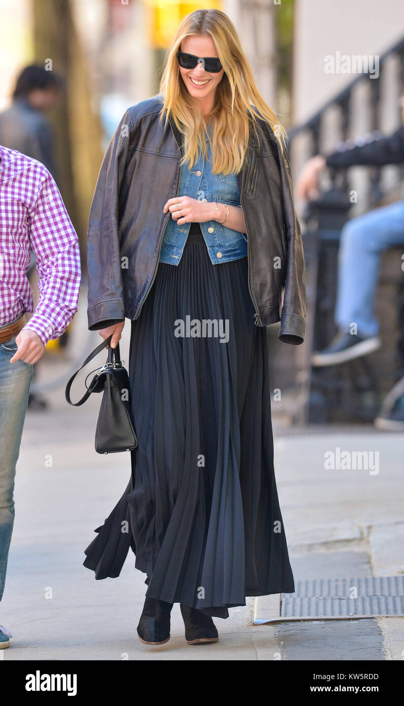 NEW YORK, NY - APRIL 20: Russian-American model and actress Anne ...