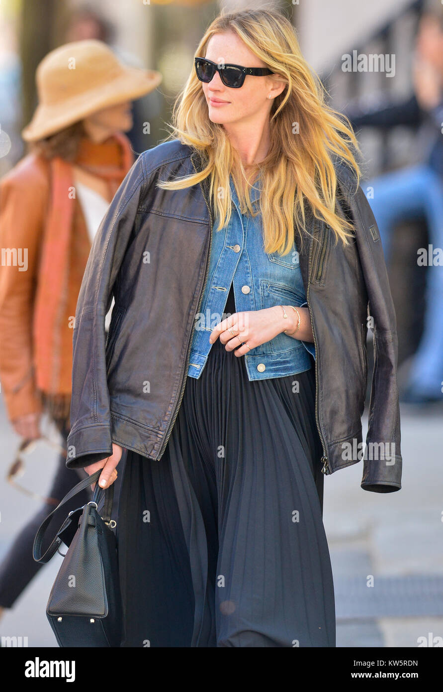 NEW YORK, NY - APRIL 20: Russian-American model and actress Anne ...