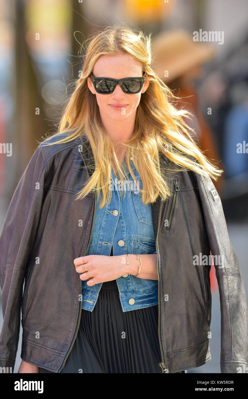 NEW YORK, NY - APRIL 20: Russian-American model and actress Anne ...