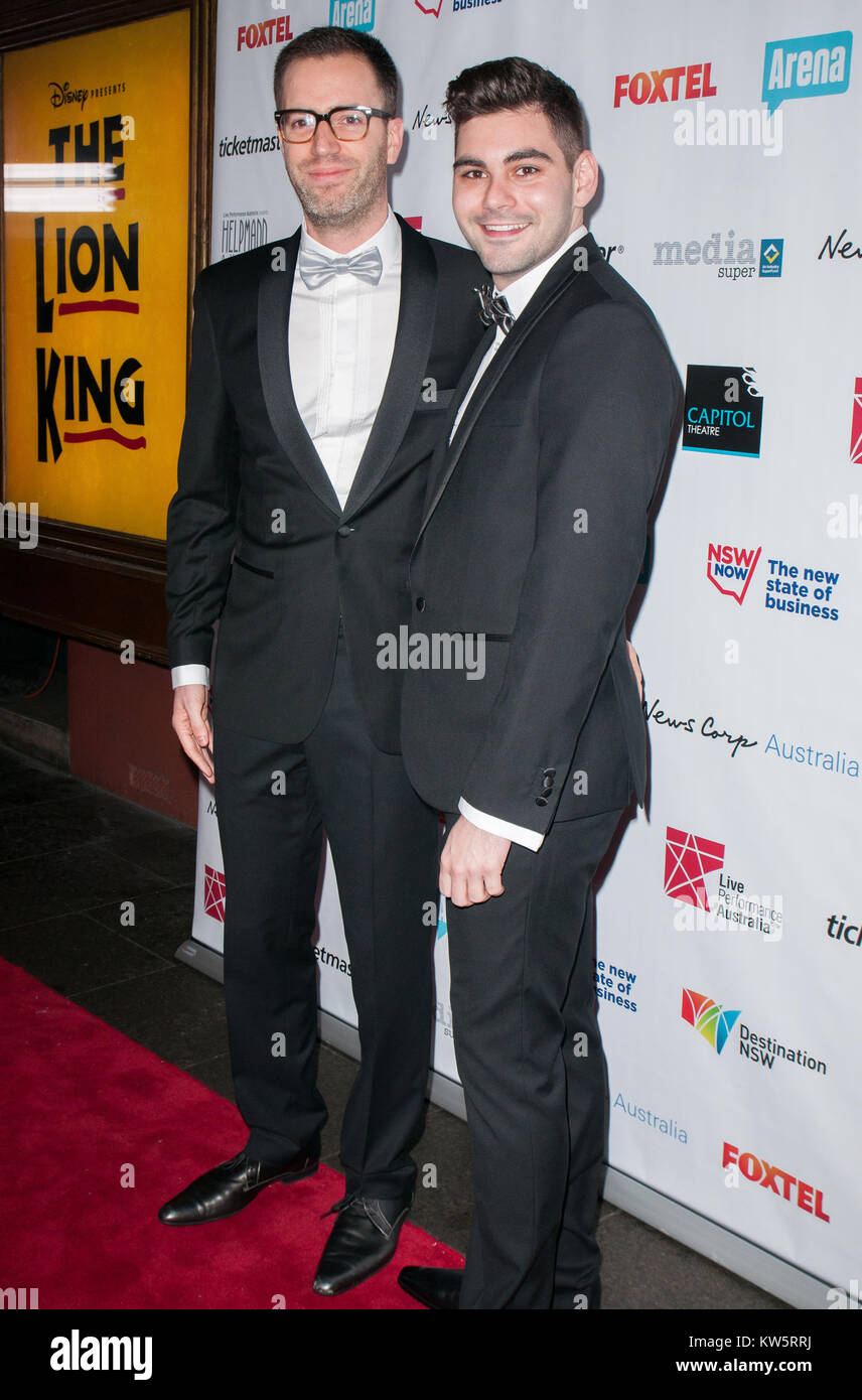 SYDNEY, AUSTRALIA - AUGUST 18: Guests arrives at the 2014 Helpmann ...