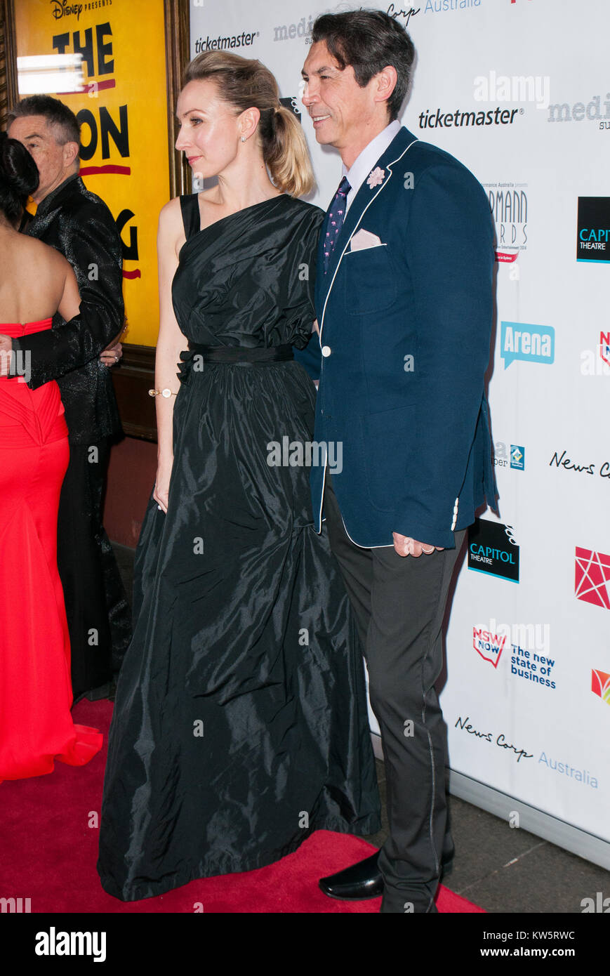 SYDNEY, AUSTRALIA - AUGUST 18: Lisa McCune, Lou Diamond Phillips ...