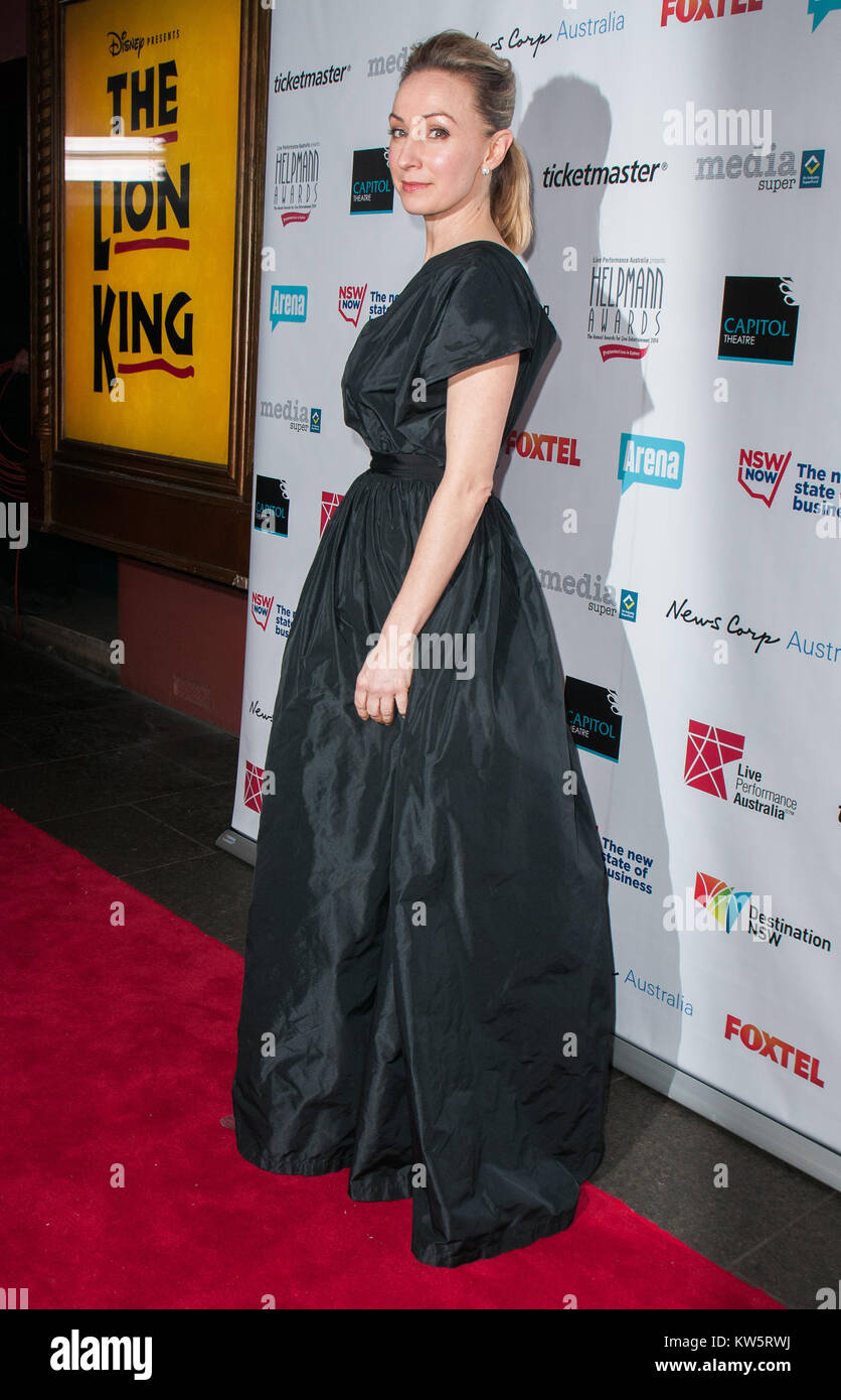 SYDNEY, AUSTRALIA - AUGUST 18: Lisa McCune arrives at the 2014 Helpmann ...