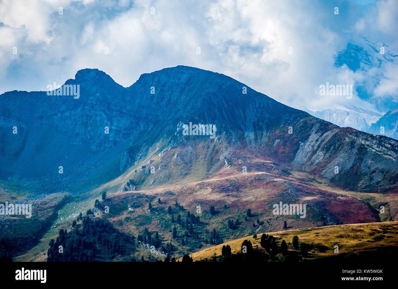 Dolomites of Northern Italy, Alpine Scenic Drive Stock Photo - Alamy