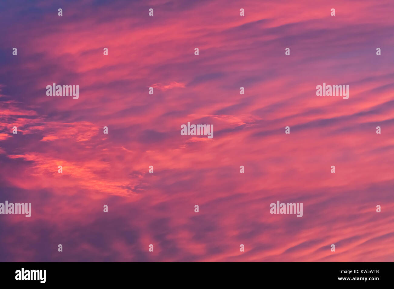 Clouds. Pink wave, heavenly ocean Stock Photo - Alamy
