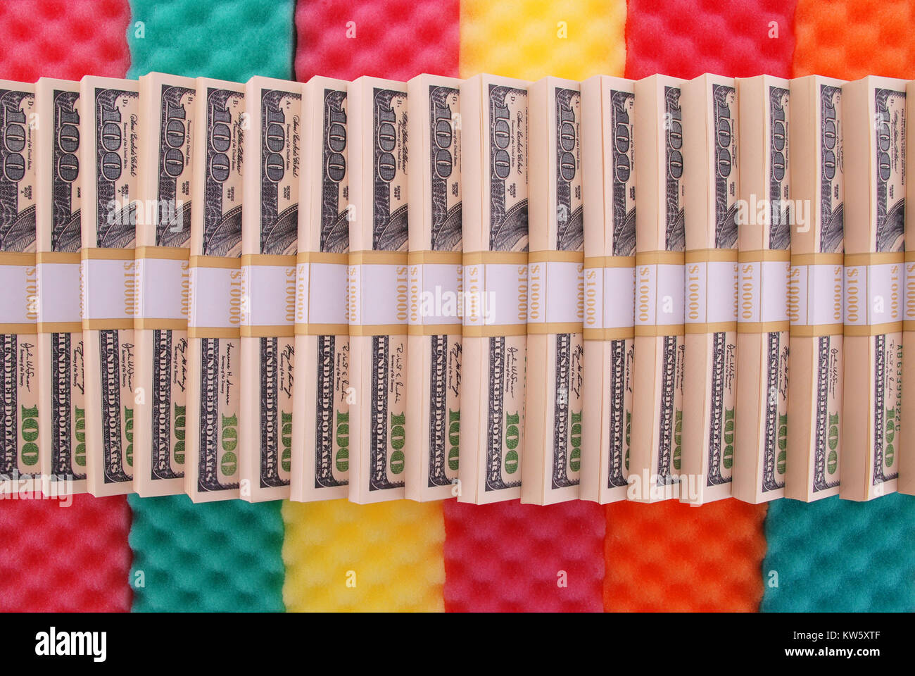 Conceptual image money-laundering. Symbol of financial fraud - money ...