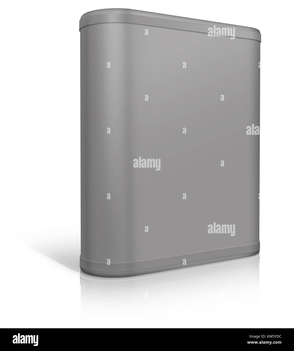 Round box. Software box on white background Stock Photo - Alamy