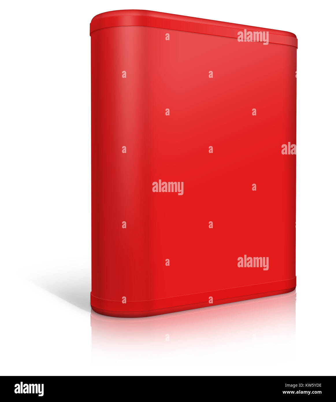 Round box. Software box on white background Stock Photo - Alamy