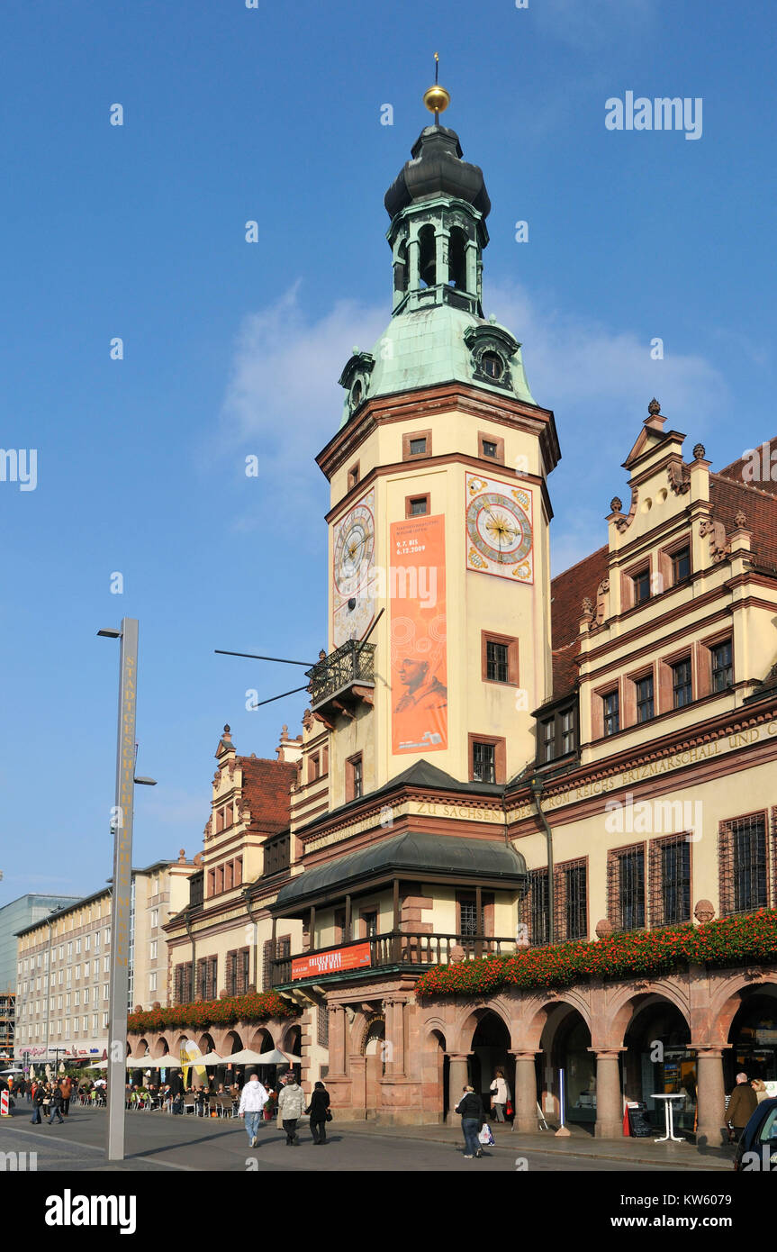 Old city hall leipzig hi-res stock photography and images - Alamy