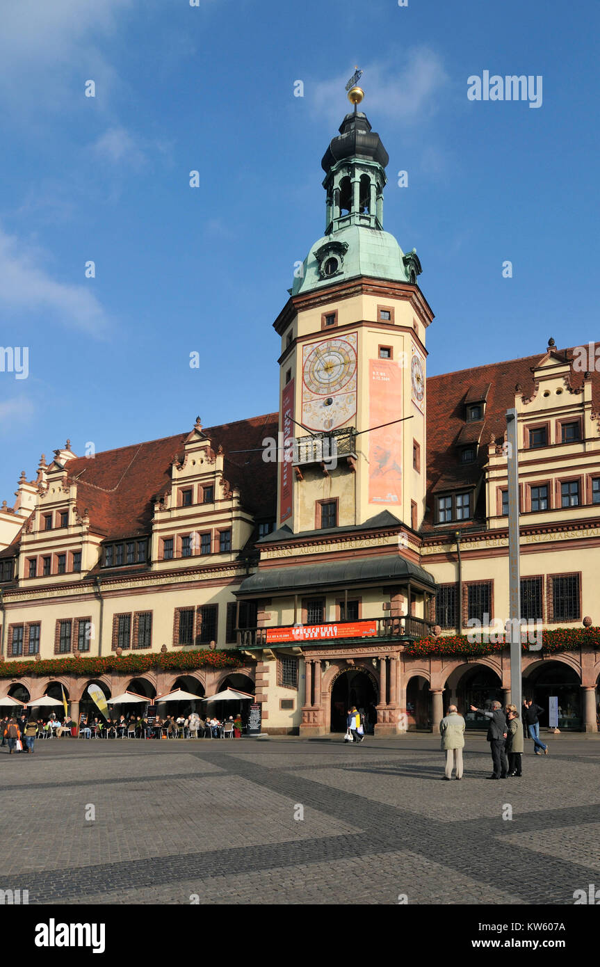 Leipzig old city hall, Leipzig Altes Rathaus Stock Photo - Alamy