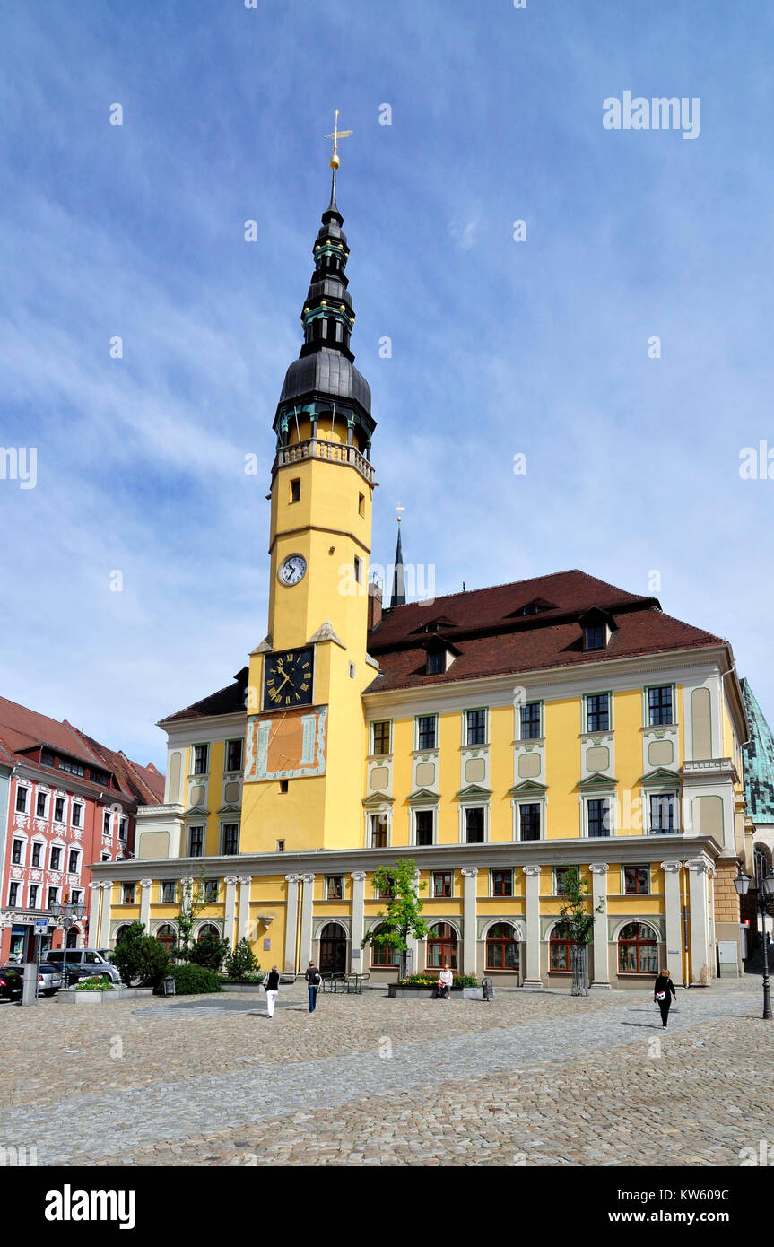 City hall Bautzen, , Rathaus Bautzen Stock Photo - Alamy