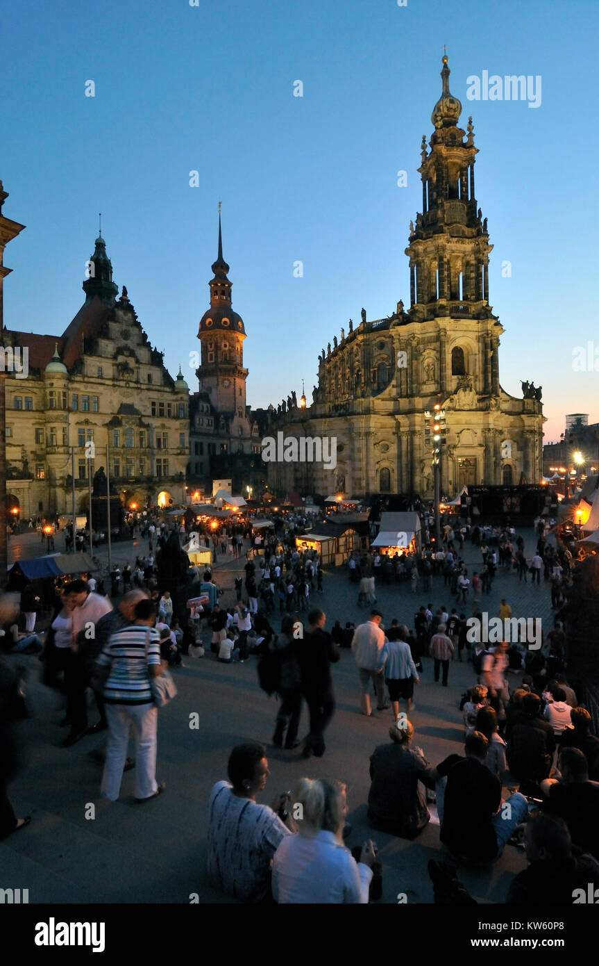 Dresden town party, Dresden Stadtfest Stock Photo - Alamy