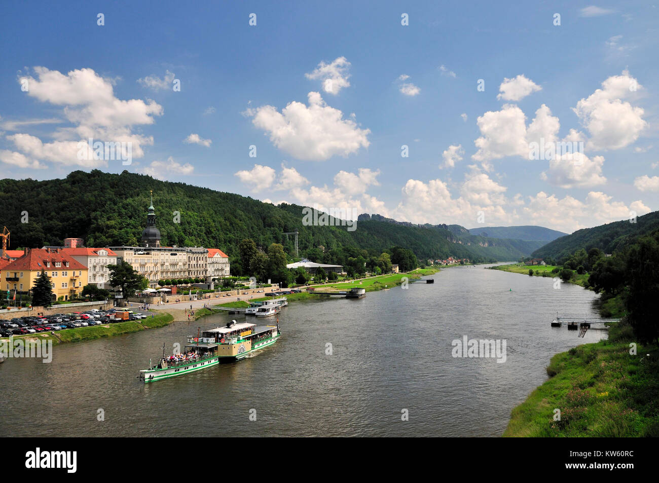 Bad schandau boat hi-res stock photography and images - Alamy