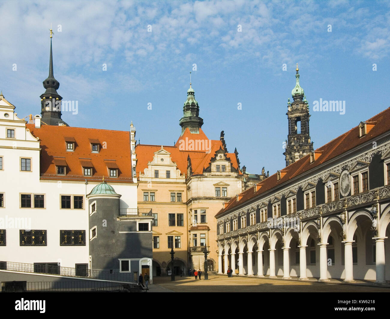 Dresden castle mural hi-res stock photography and images - Alamy