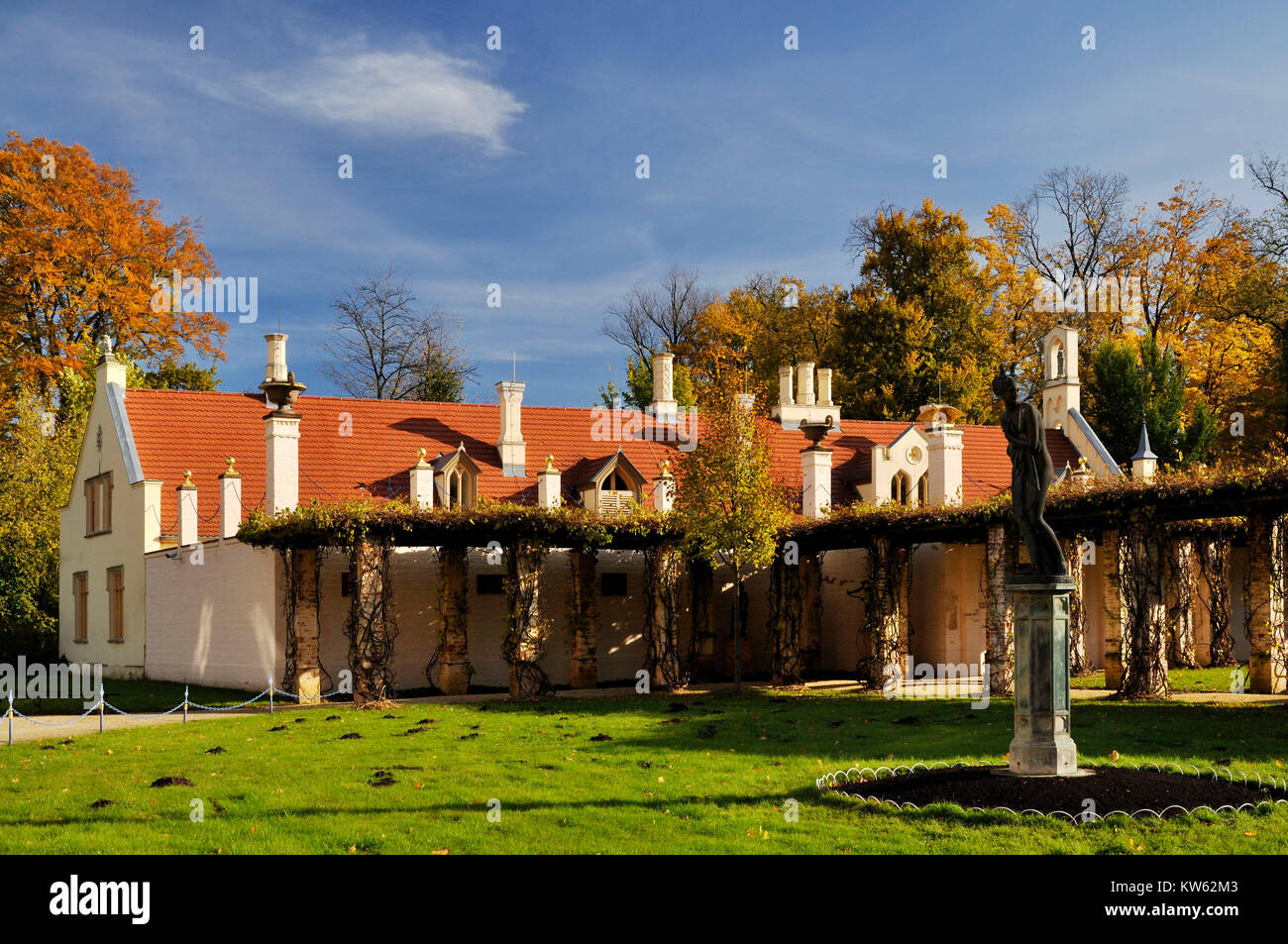 Prince Pueckler Park Branitz, Fuerst Pueckler Park Branitz Stock Photo ...