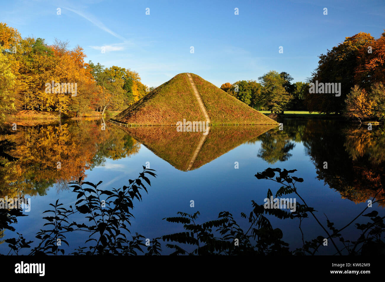 Prince Pueckler Park Branitz, Fuerst Pueckler Park Branitz Stock Photo ...