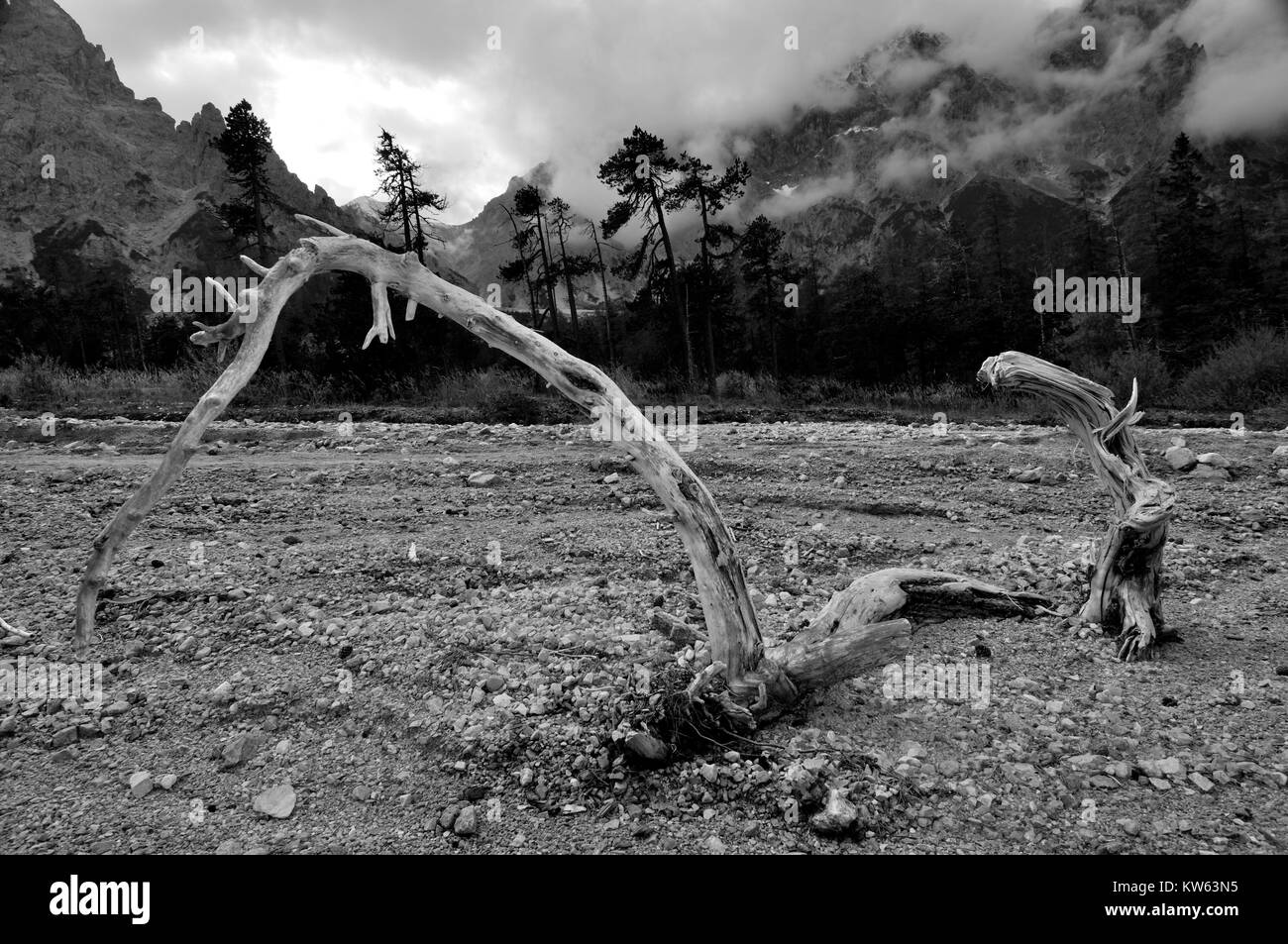 Wim's brook powder, Wimbachgries Stock Photo - Alamy