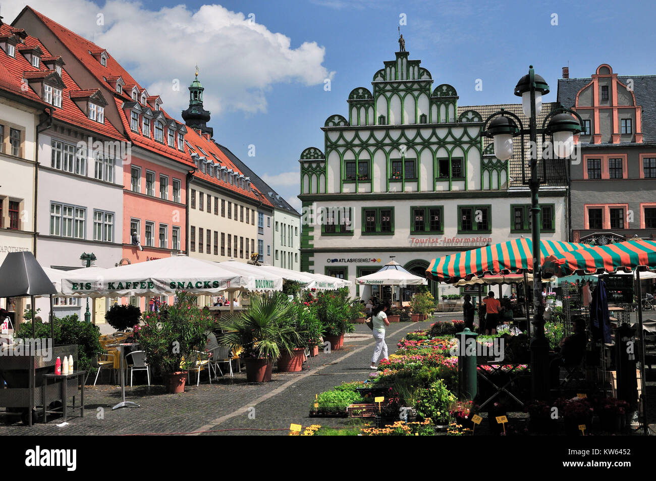 Marktplatz mit renaissancefassaden hi-res stock photography and images ...
