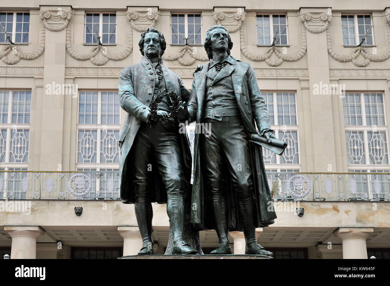 Goethe figure goethe sculpture hi-res stock photography and images - Alamy