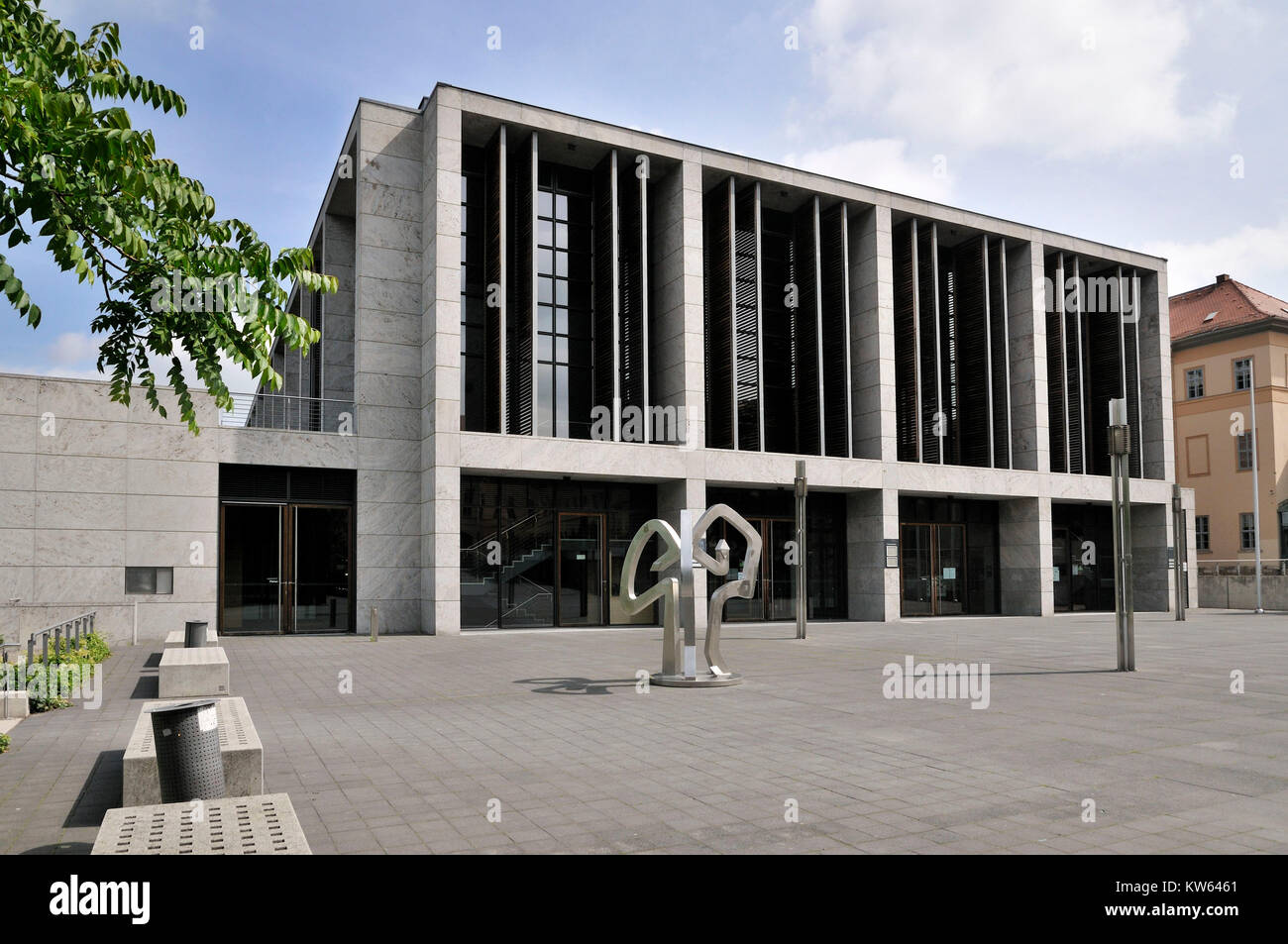 Congress centrum neue weimarhalle am unesco platz hi-res stock ...
