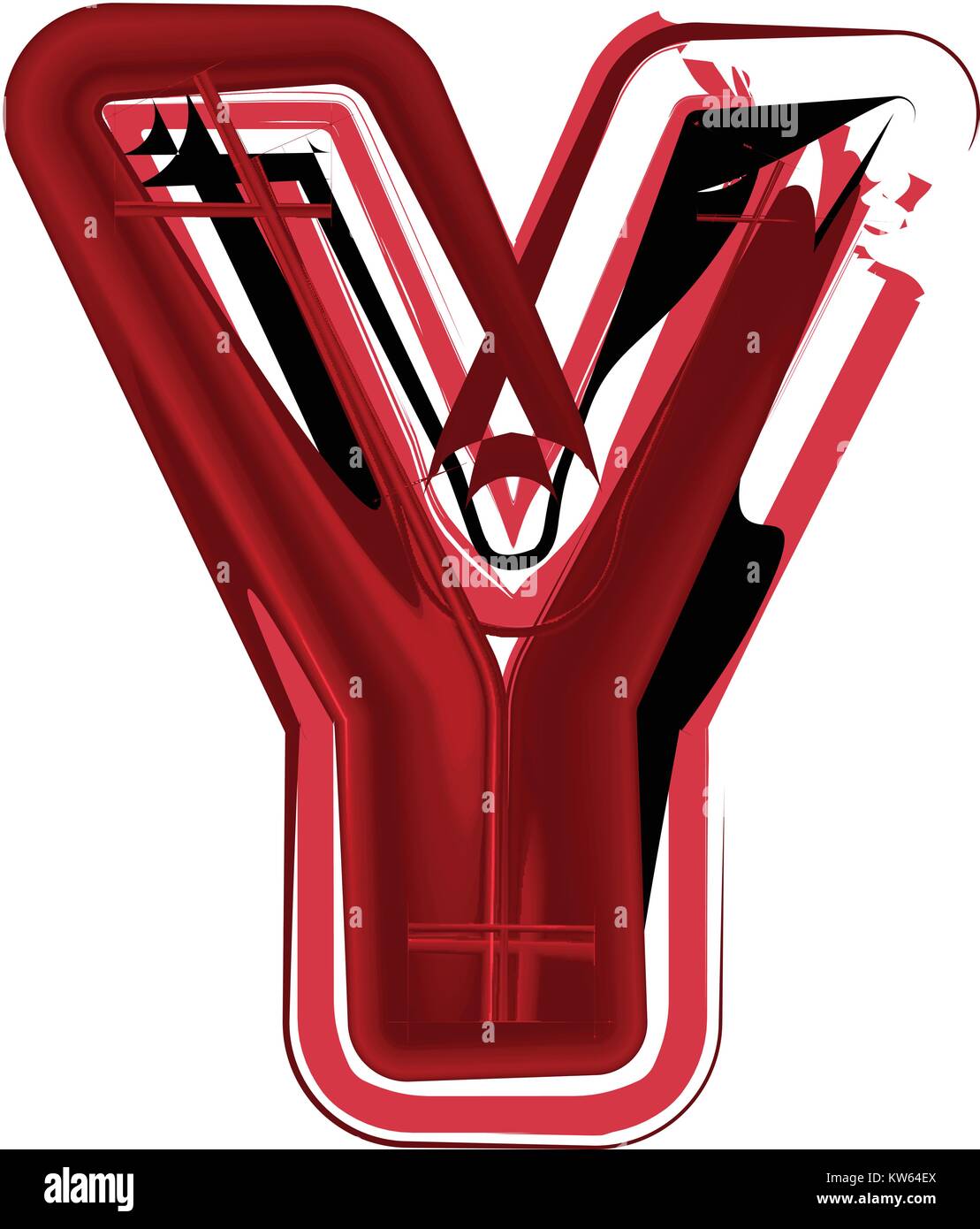 Y illustration Stock Vector Images - Alamy