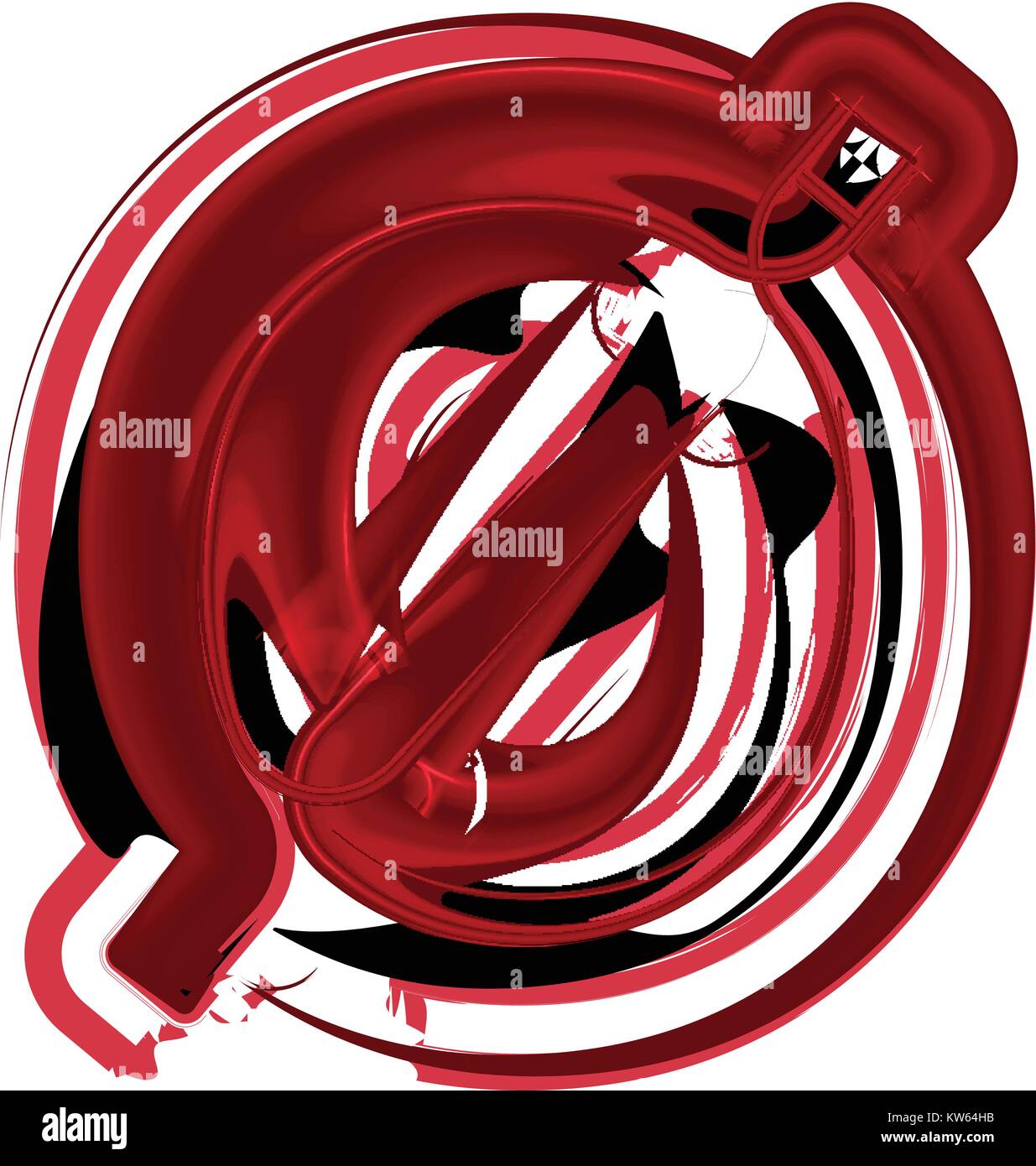 Zero 0 silhouette Stock Vector Images - Alamy