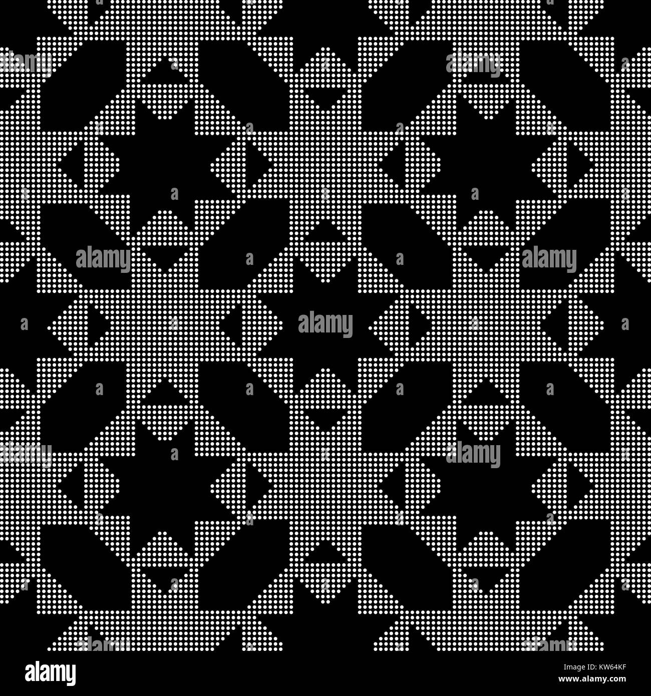 Seamless octagon pattern Black and White Stock Photos & Images - Alamy