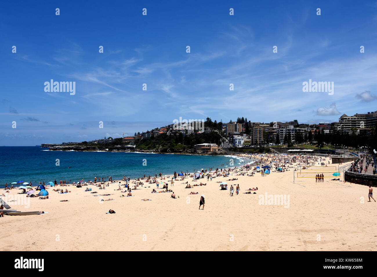 Coogee Bay, Beach and Cliffs Stock Photo - Alamy