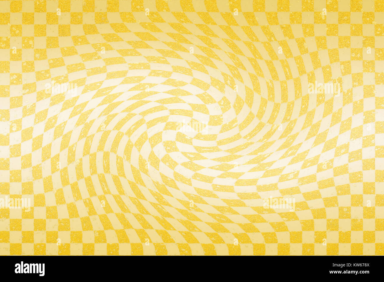 Japanese gold checkered pattern paper texture abstract Stock Photo - Alamy