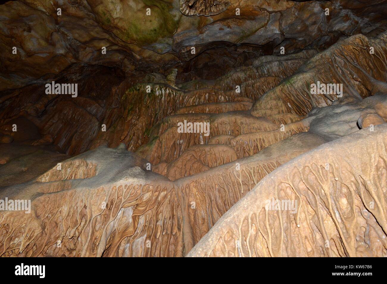 wall on the cave Stock Photo - Alamy