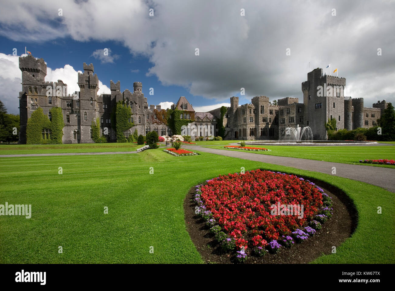 Ashford Castle Co. Mayo Ireland Stock Photo - Alamy