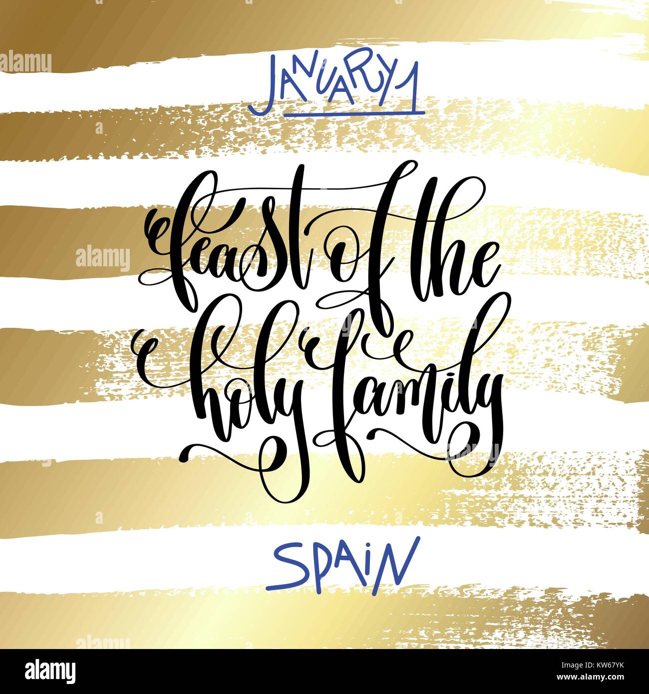 Family celebration spain Stock Vector Images - Alamy