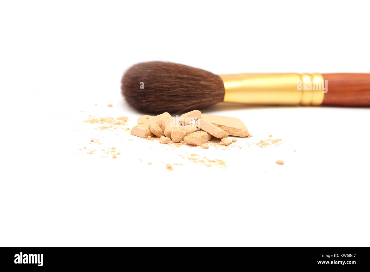 White powder brush hi-res stock photography and images - Alamy