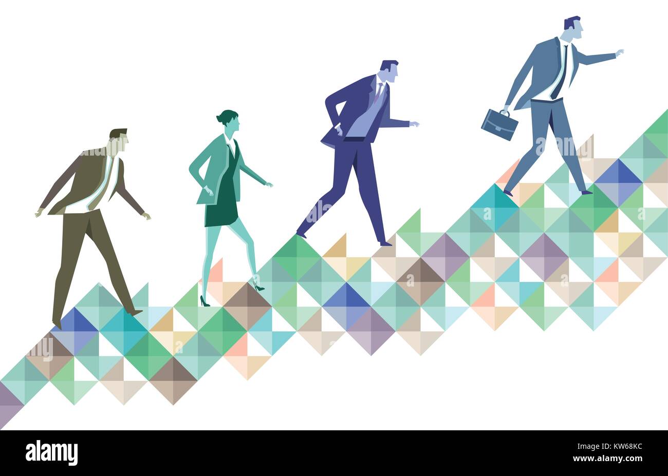 Career illustration Stock Vector Images - Alamy