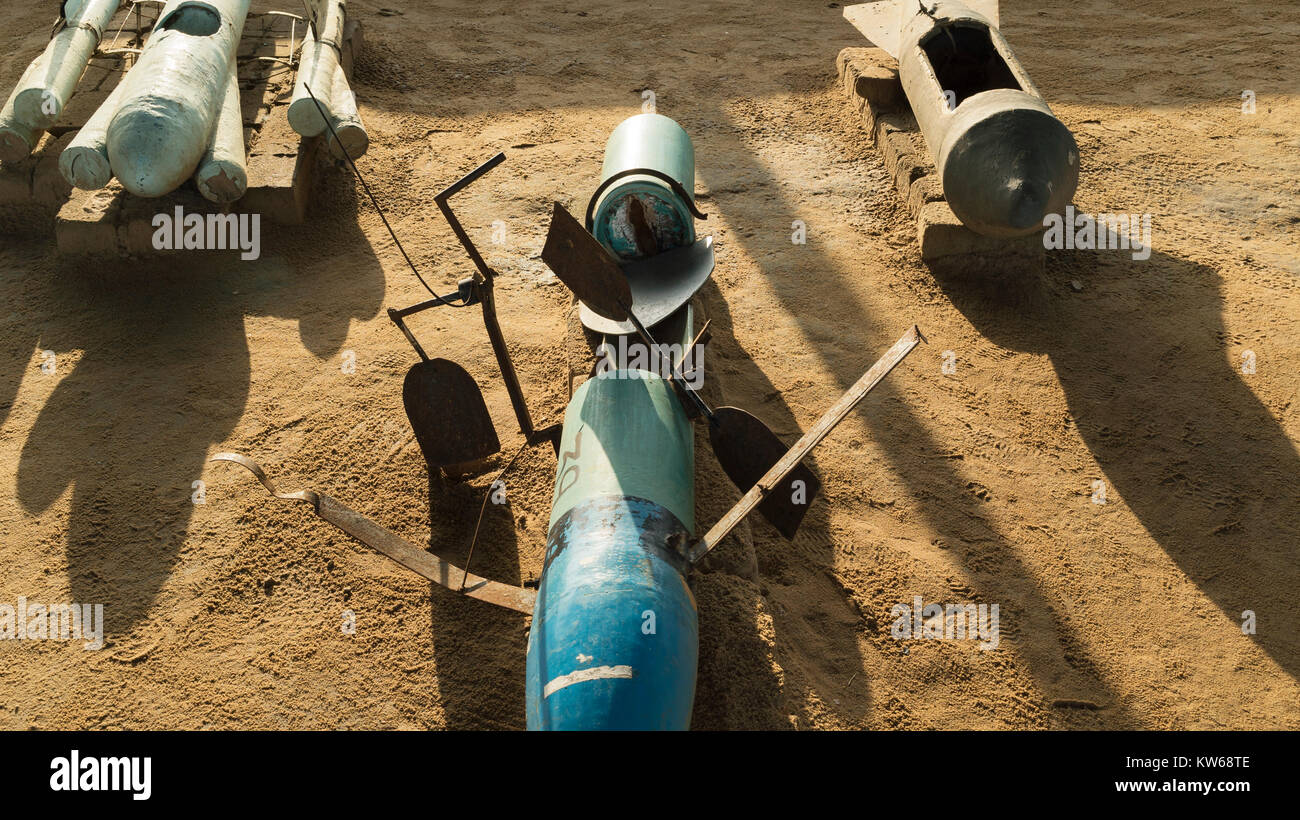 LTTE boats, submarines and torpedoes on display Stock Photo - Alamy