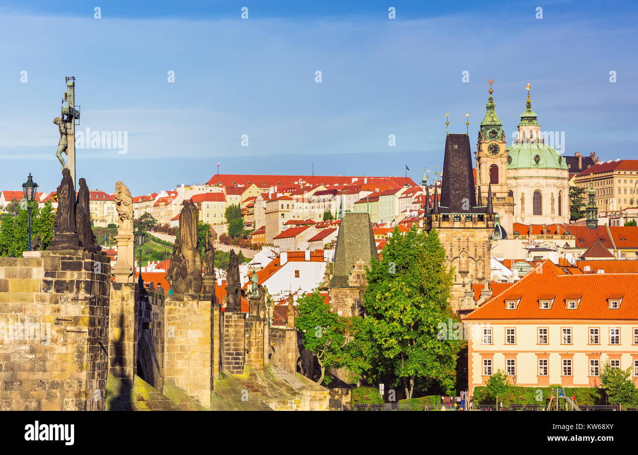 Famous prague buildings hi-res stock photography and images - Alamy