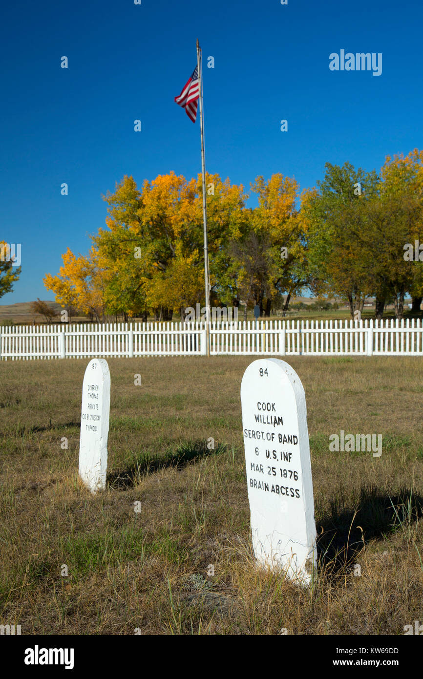 Fort yellowstone cemetery hi-res stock photography and images - Alamy