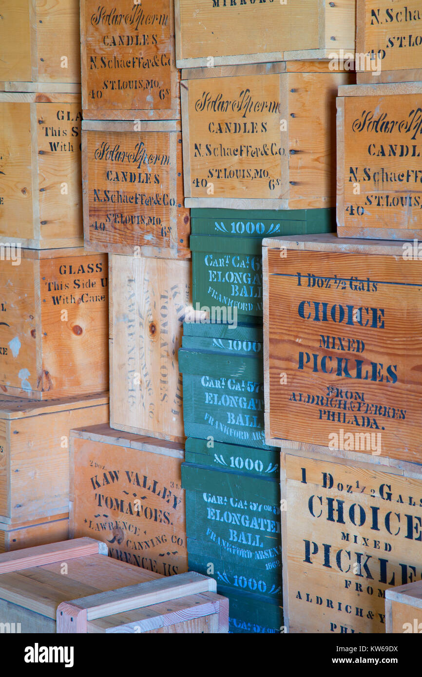 Historic fort yellowstone hi-res stock photography and images - Alamy