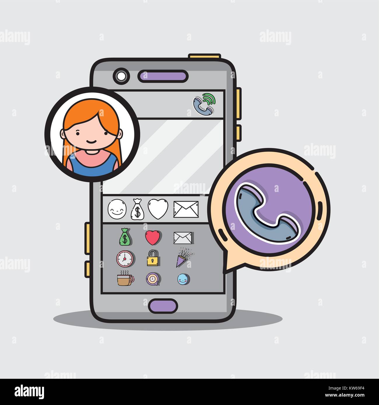 Whatsapp emoji Stock Vector Images - Alamy