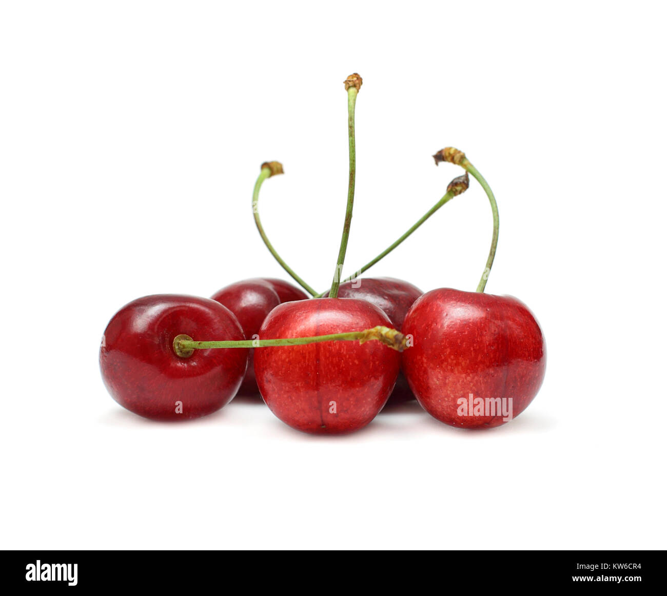 Cherry isolated on white Stock Photo - Alamy