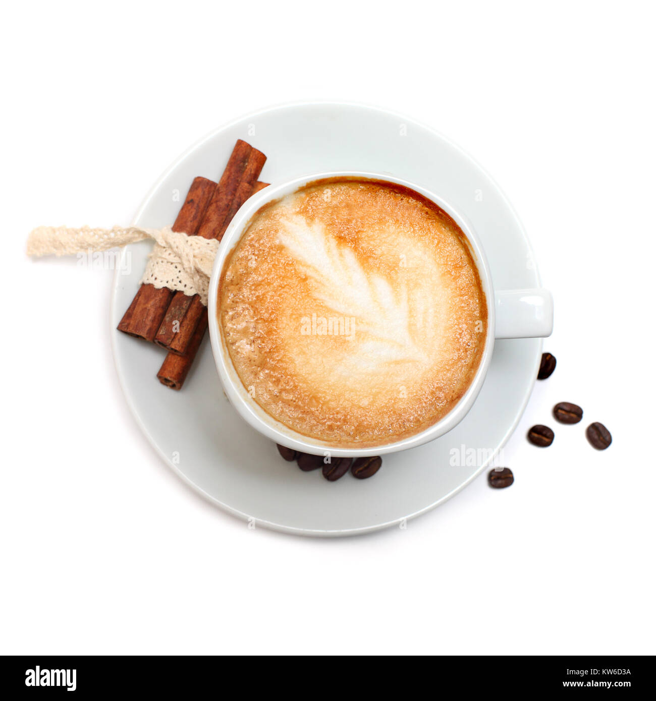 Coffee isolated on white background Stock Photo - Alamy