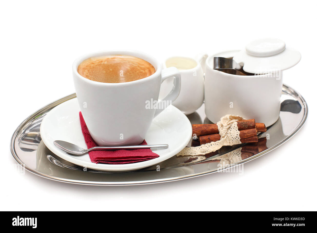 Coffee isolated on white background Stock Photo - Alamy