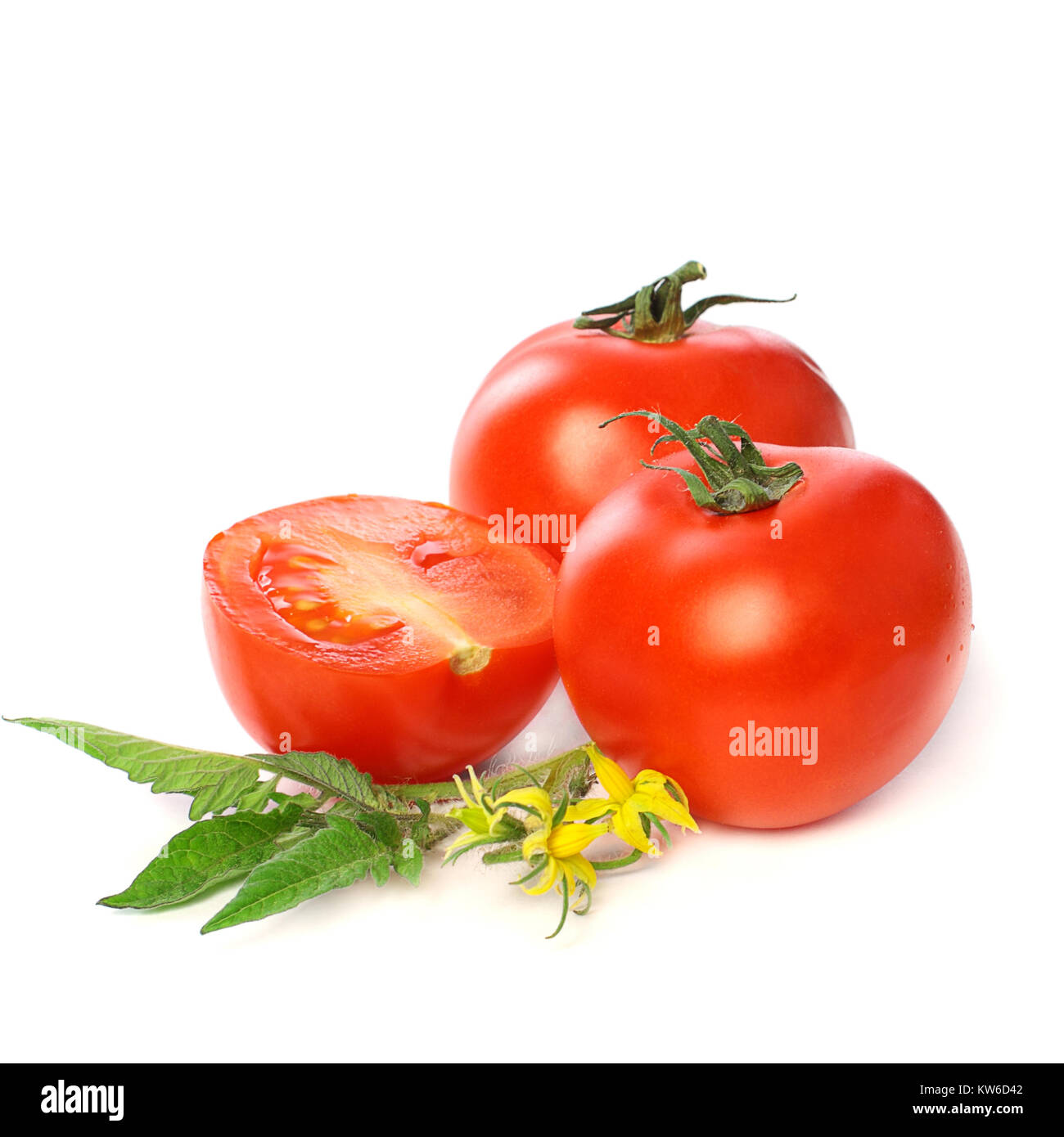 Tomato vegetable isolated on white Stock Photo - Alamy