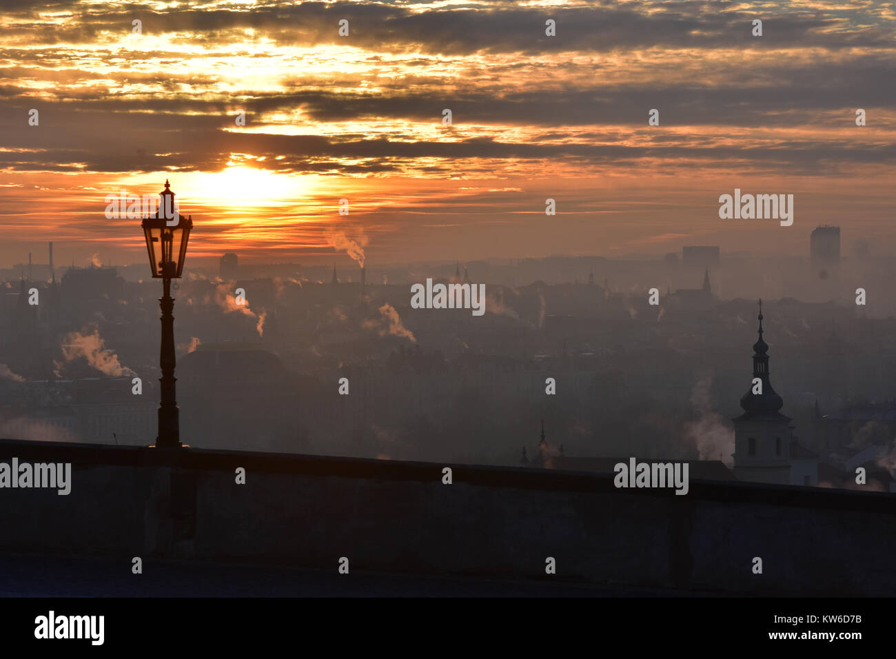 Roof top sunrise hi-res stock photography and images - Alamy